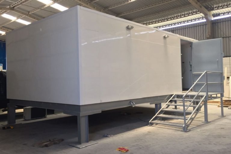 Eletrocentro construído em apenas 15 dias – Flexmade